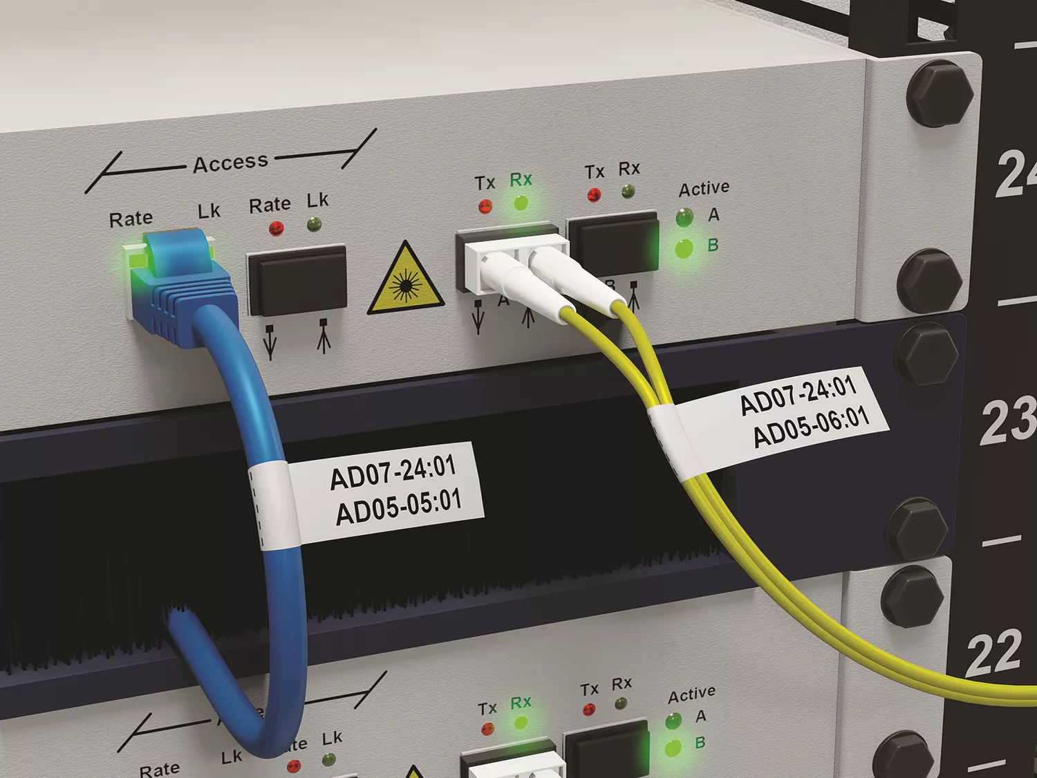 Network Infrastructure Labelling Solution