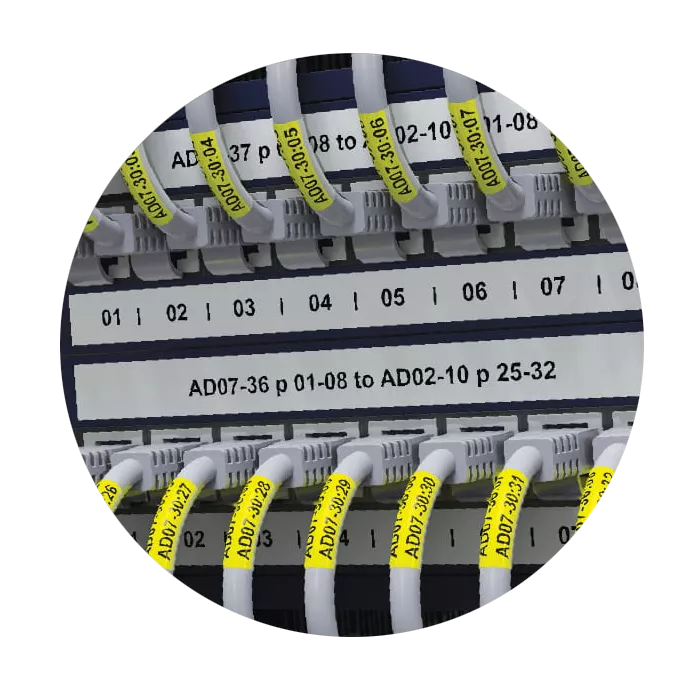 Network Infrastructure Labelling Solution