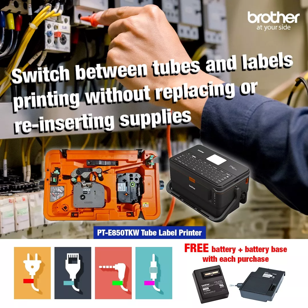 Tube (Cable ID) Printer | Brother Singapore