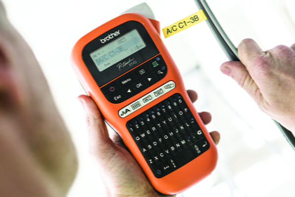 PT-E110VP Handheld Label Printer | Brother Singapore