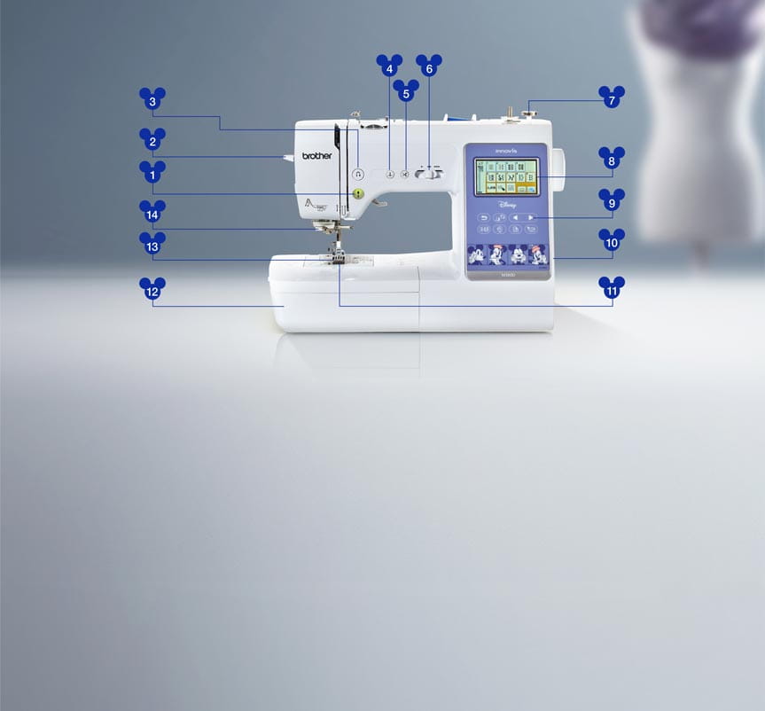 Sewing Embroidery Machine M380D | Brother Singapore